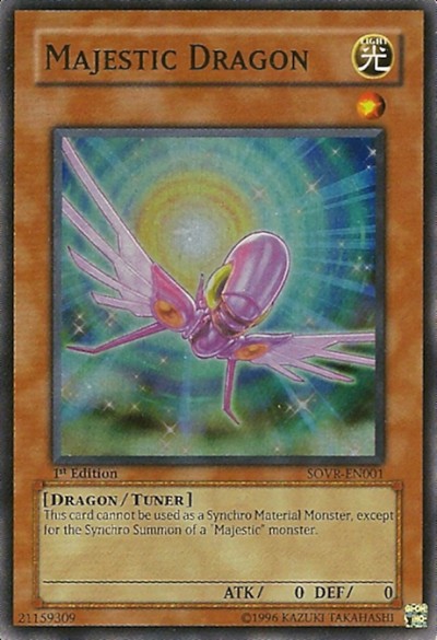 Yu-Gi-Oh! Card Strategies: Card of the Day!-Majestic Dragon!