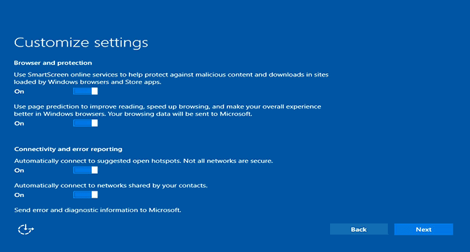 Setări de confidențialitate pentru limitarea colectării de date în ...