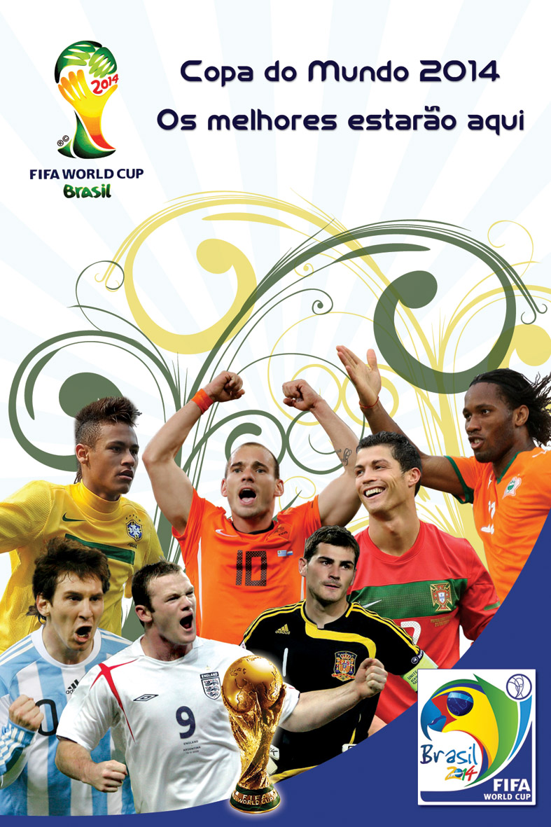 Art & Design: Anuncio da Copa do Mundo 2014 no Brasil