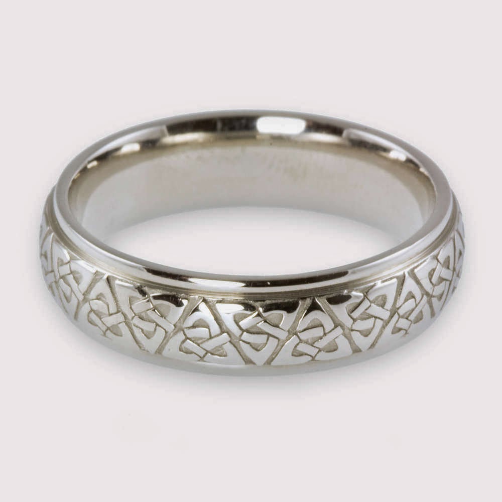 Celtic Wedding Rings Show Heritage And Commitment - benegallery