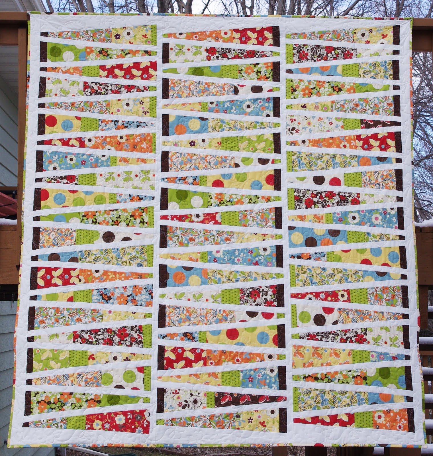 Freebird Wedge Quilt - Ahhh...Quilting