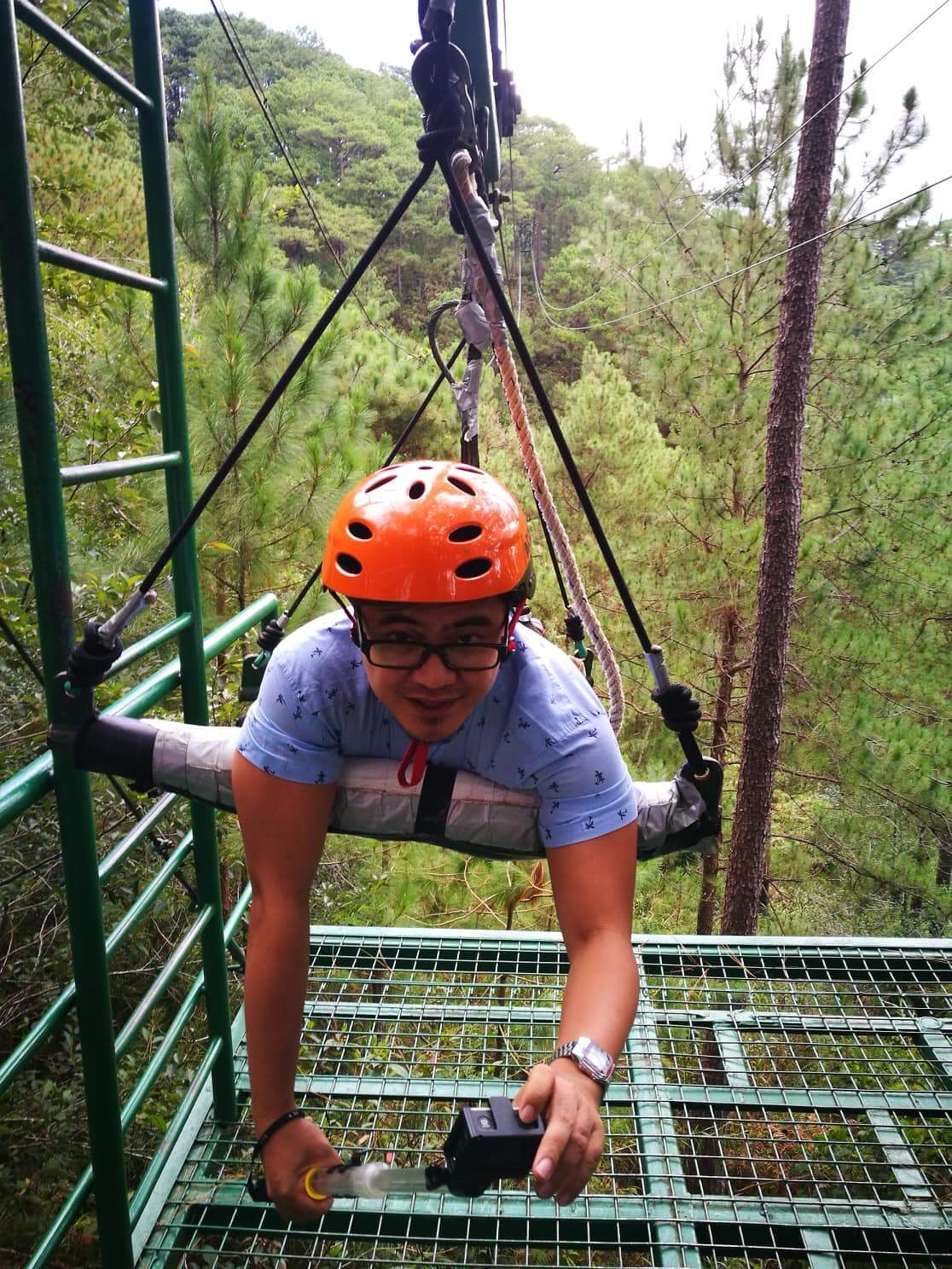 Look: Doing the 60 Foot Tree Drop at Tree Top Adventure Baguio and More ...