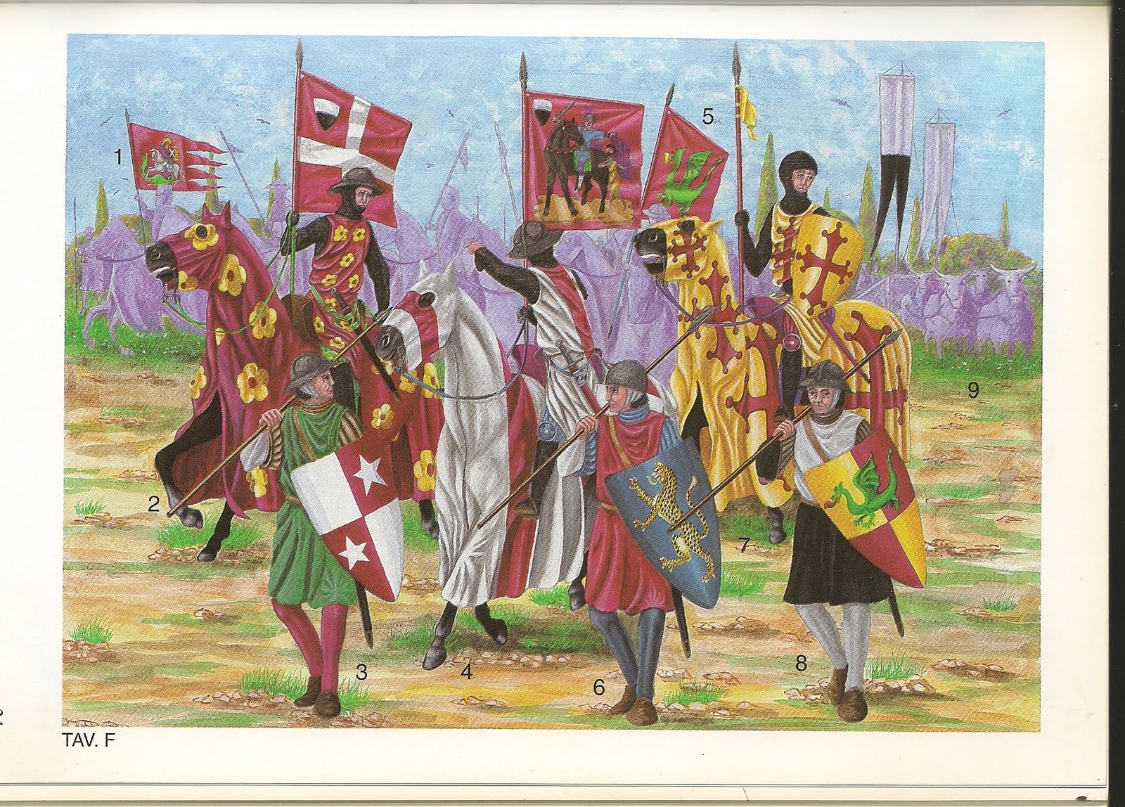 MINIATURAS MILITARES POR ALFONS CÀNOVAS: LA ITALIA MEDIEVAL II PARTE ...