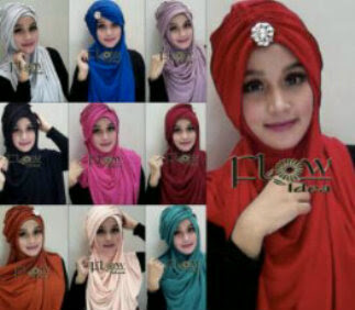Kerudung Wanita - Jilbab Syria Turban P3830 | Toko Baju Muslim Modern ...