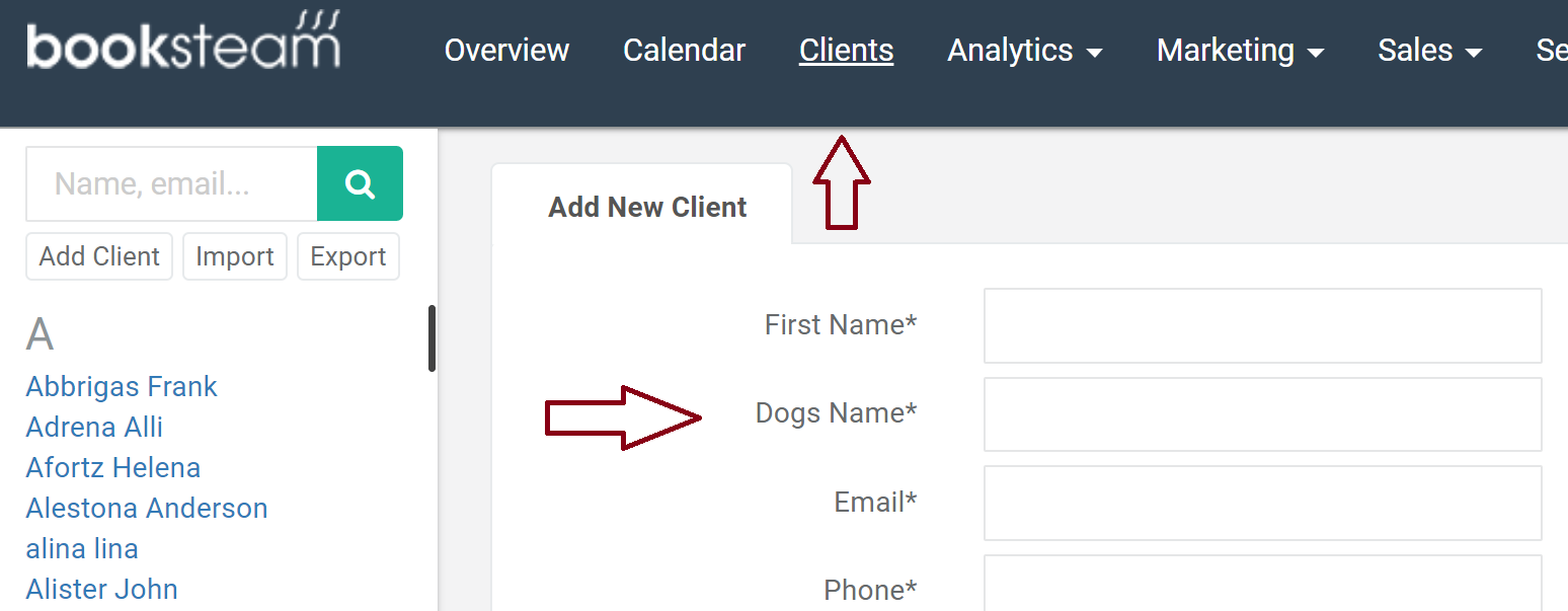 NEW! Customize your Client Information Fields to your Business ...