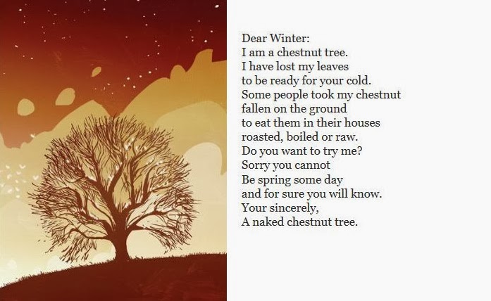 Nuria The Explorer of Children´s Literature in English: A Poem for each ...