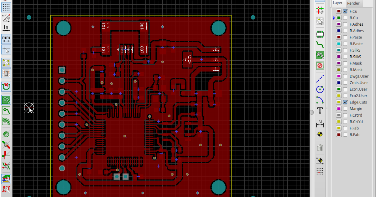 BRAVO FPGA: PCB切削 2