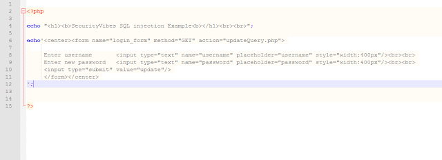 Security Vibes : SQL injection with examples.