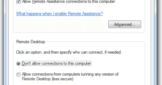Cara Non-Aktif kan Remote Desktop di Windows 7, 8, & 10 - Cut Hawe