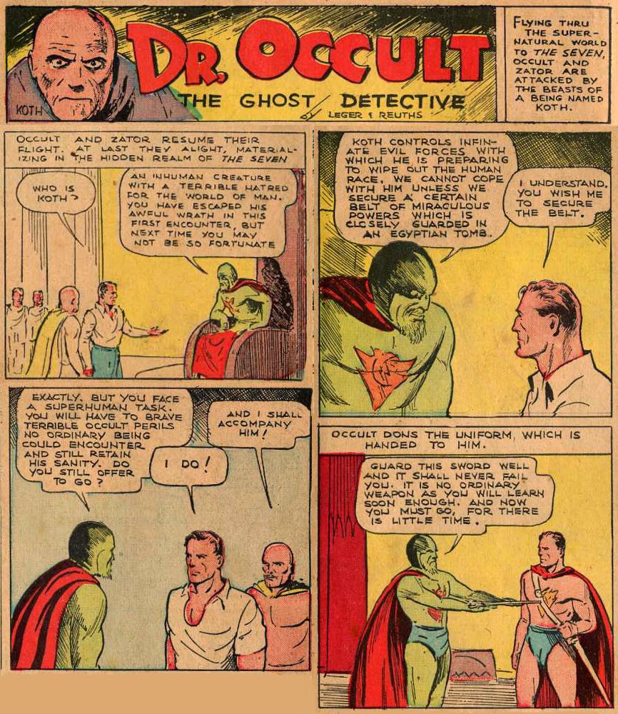 The Great Comic Book Heroes: Men in Tights - a history