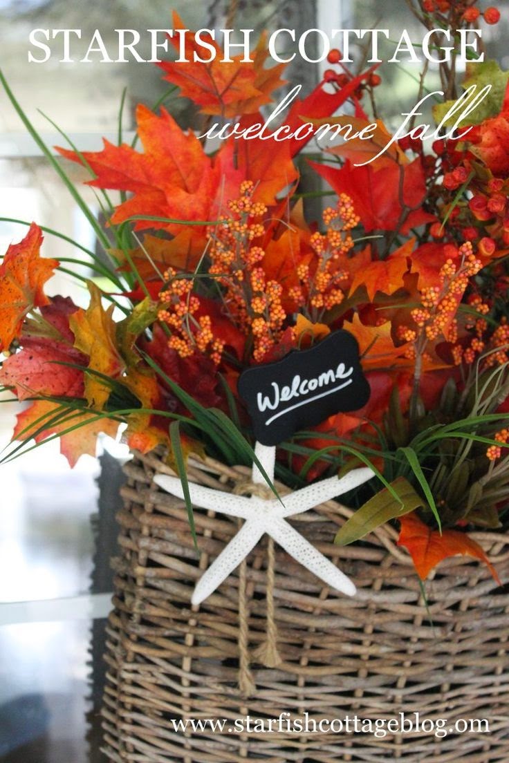 Everything Coastal: 7 Ideas for A Coastal Fall Entry Way