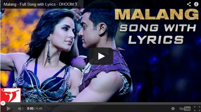 Malang - Full Song with Lyrics - DHOOM 3 | AfghanVines