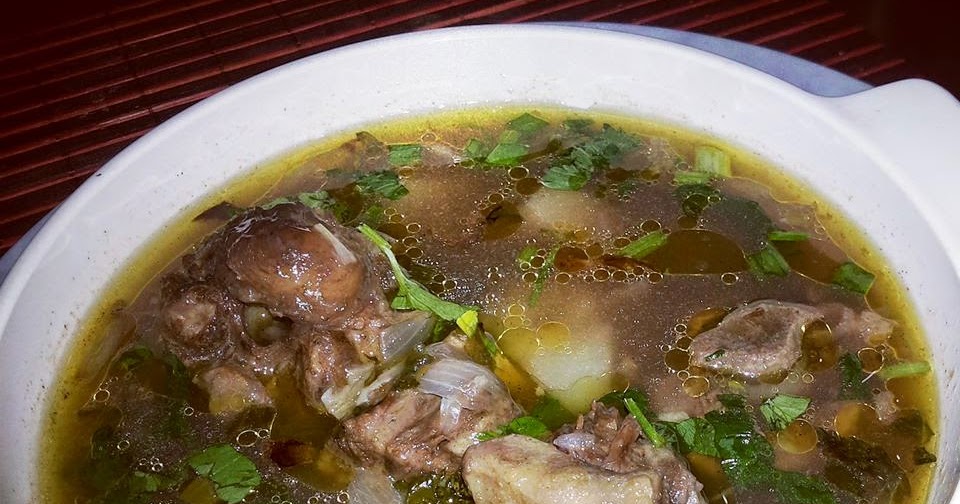 Tertunailah Hasrat Di Hati: Resepi Sup Ekor Sedap