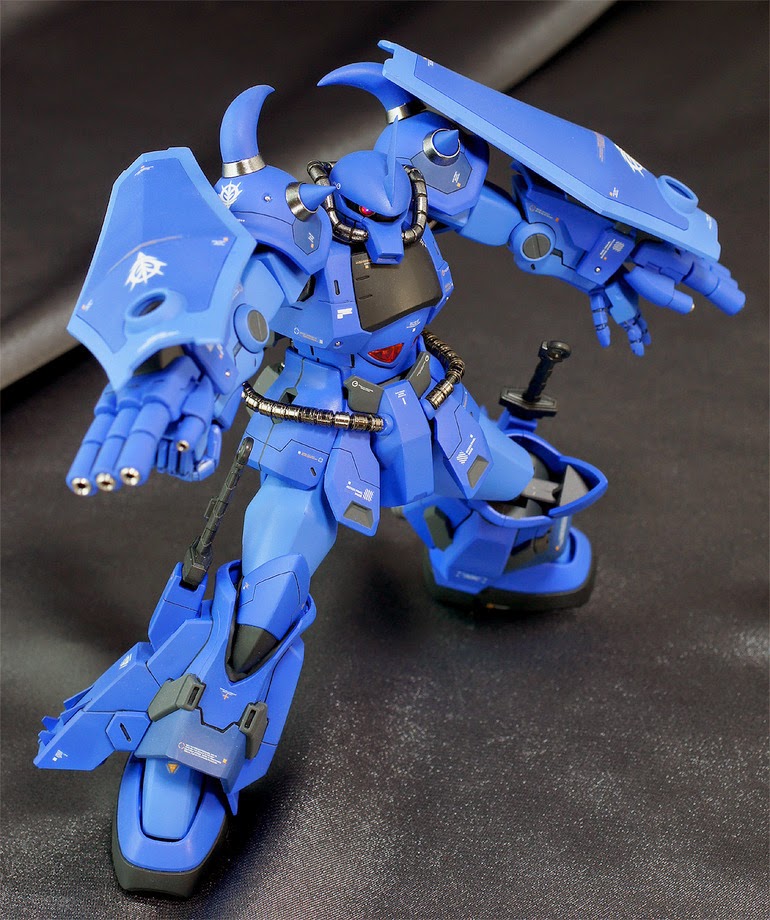 GUNDAM GUY: HGBF 1/144 Gouf R35 - Customized Build [Updated 6/29/14]