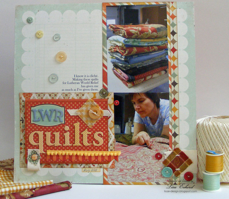 Lisa E Design Blog: LWR Quilts