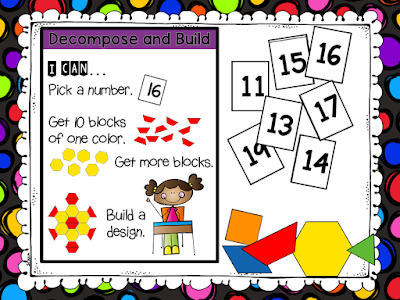KinderGals: Easy Ways to Use Pattern Blocks to Teach ALL the Math Standards