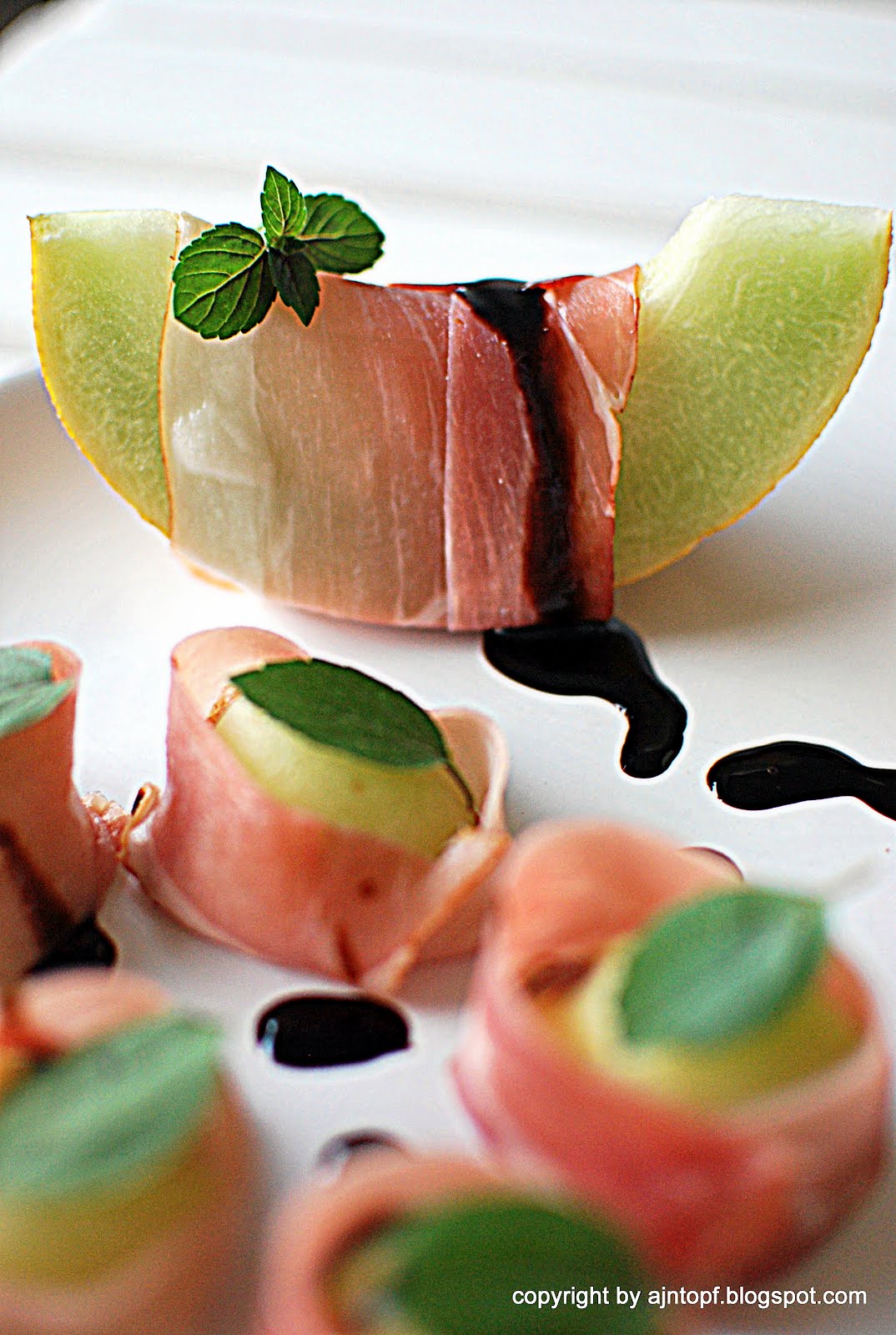 eintopf: melon z szynką parmeńską