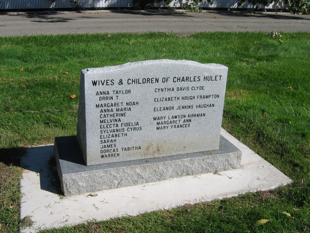 Oh, for the Love of Family: Charles Hulet- 4th Great-Grandfather
