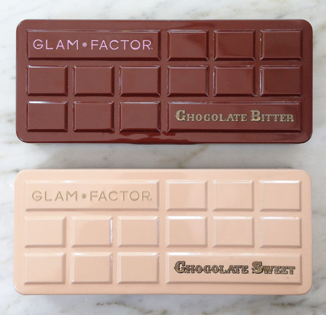 Makeup by Caro: REVIEW: DUPE DE CHOCOLATE BAR! Glam Factor Chocolate Bitter