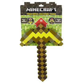 Minecraft Transforming Gold Sword/Pickaxe Mattel Item | Minecraft Merch