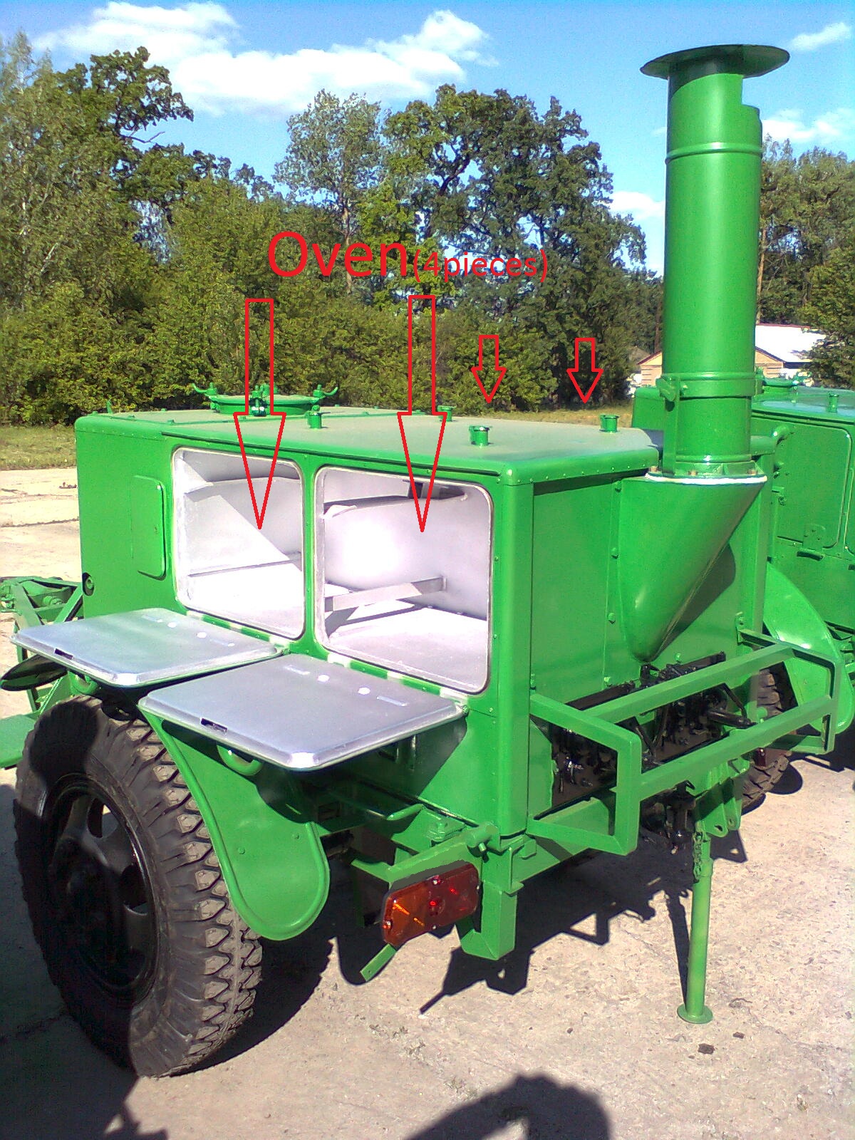 Army Field Kitchen Trailer Sale: Mobile Army Field Kitchen Trailer Sale