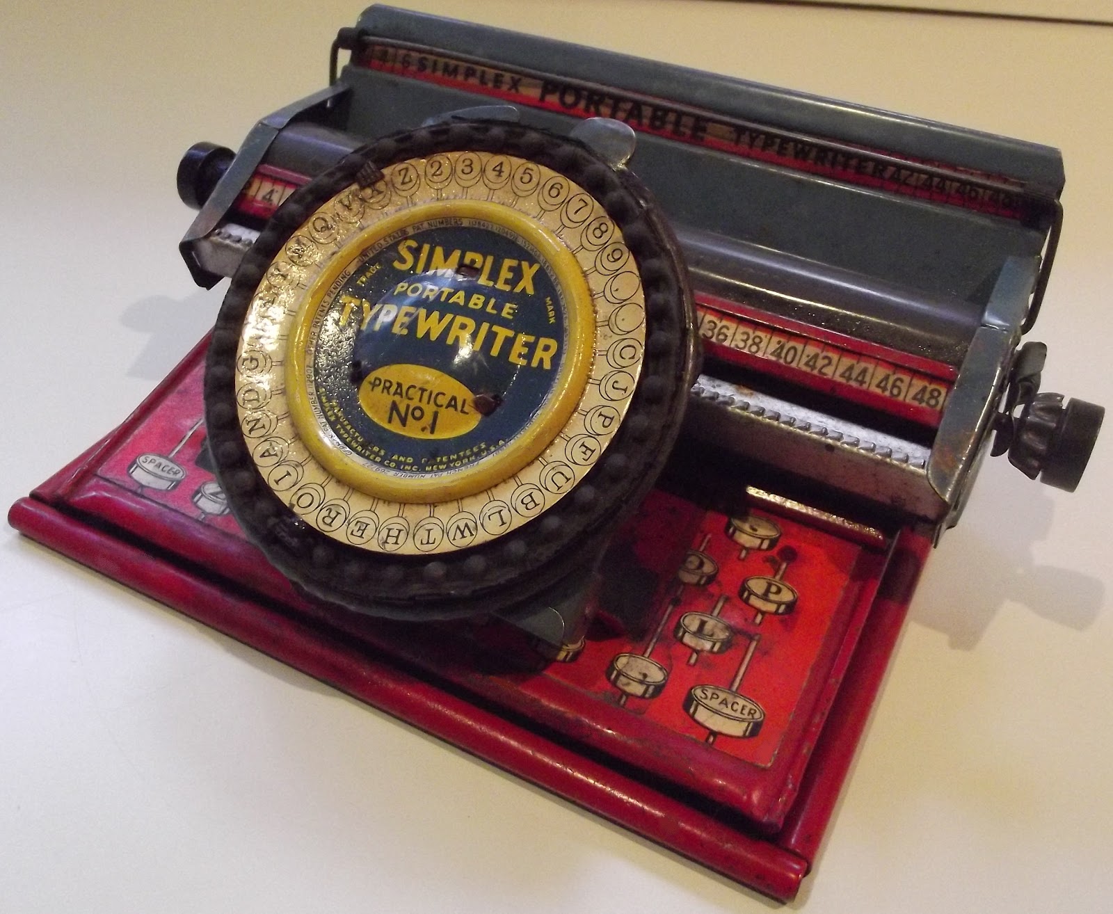 oz.Typewriter: The Simplex Typewriter: Glorious Simplicity!