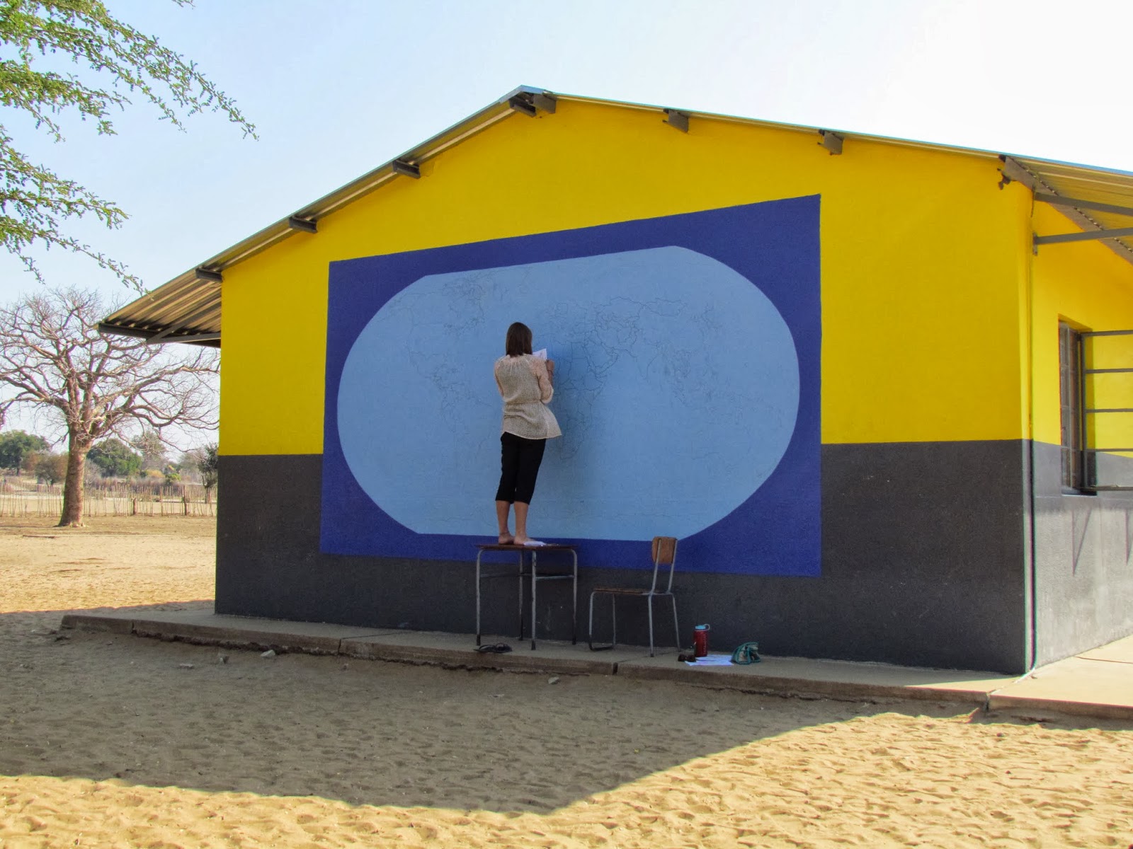 Peace Corps Namibia - The Habenicht Chronicles: World Map Project