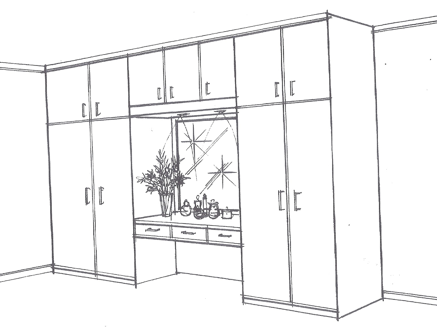 Carpentry And Renovation Works: 2D Drawing