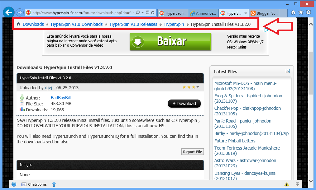 Submundo do entretenimento: HyperSpin v1.3.2.0 e HyperLaunch v3