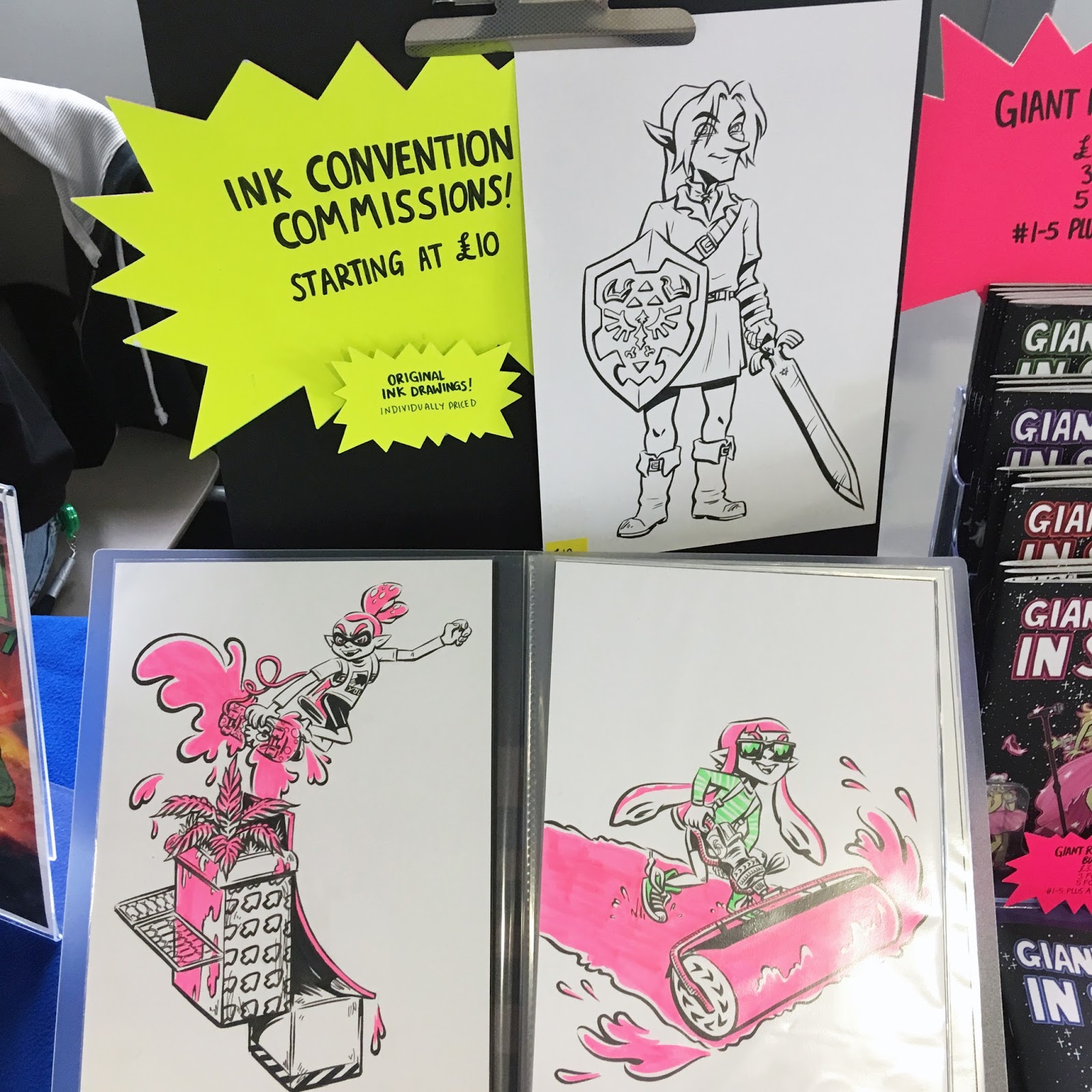 Sammy Borras - Comics and Illustration: Birmingham Comic Art Show