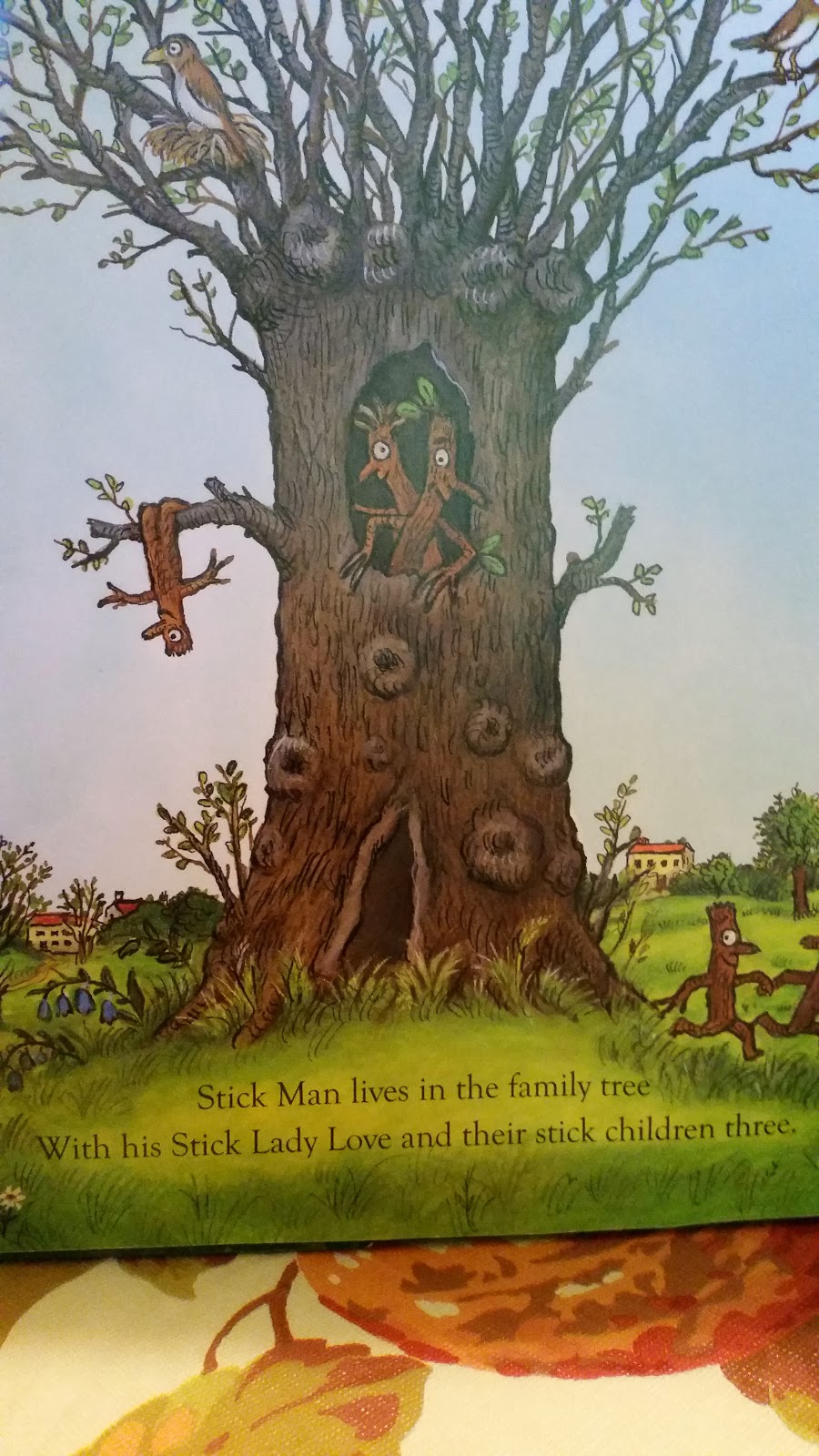 Classroom to Homeroom: "Stick Man" Book and Craft