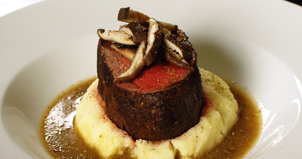 37 Cooks: Porcini-Rubbed Beef Tenderloin with Mushroom Sauce and Dill ...