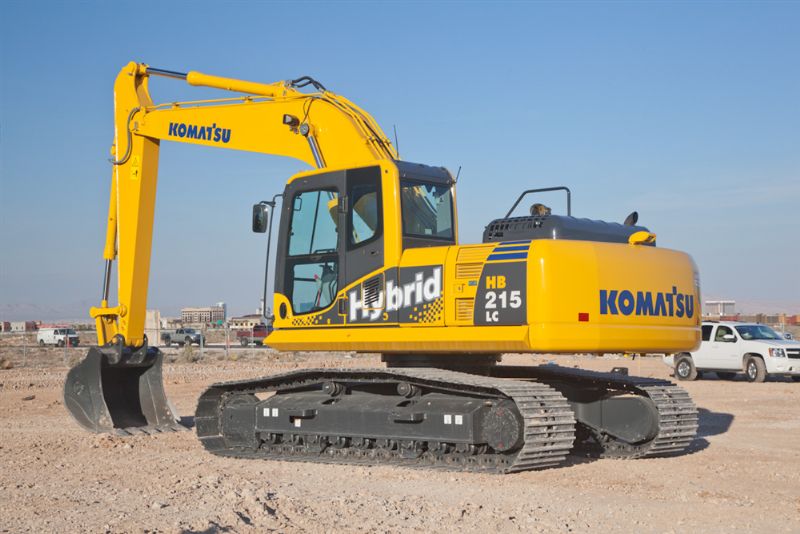 Komatsu Introduces Hybrid HB215LC-1 Hydraulic Excavator ~ TOP Engineer