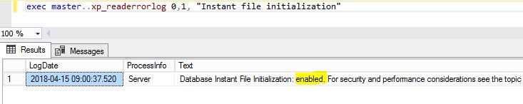 Check instant file initialization and lock pages in memory options Check instant file initialization and lock pages in memory options