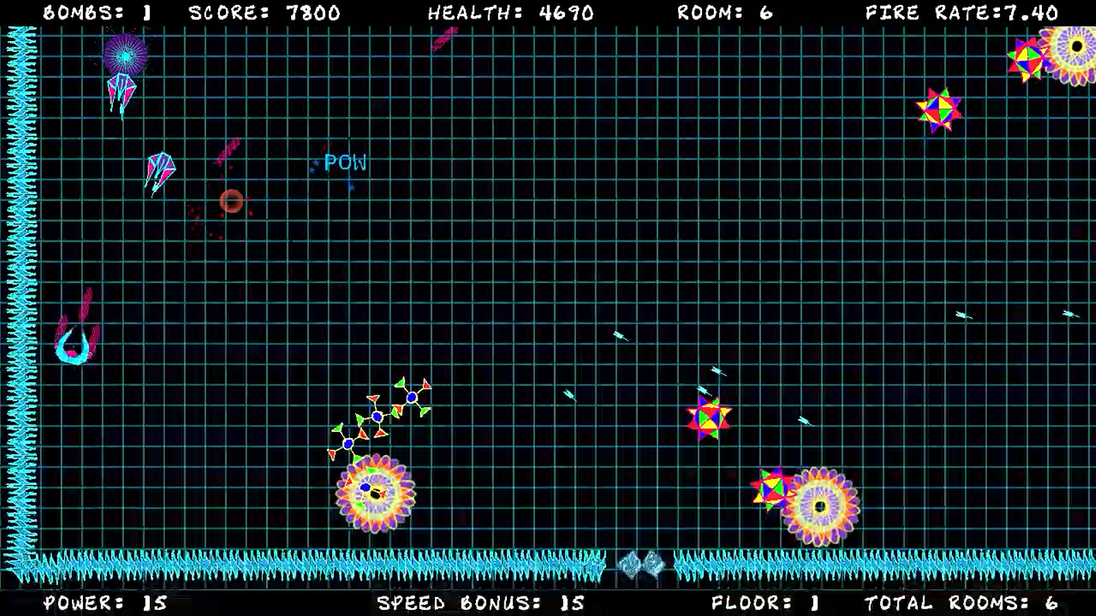 poorrabbit games: Graph Paper Shooter