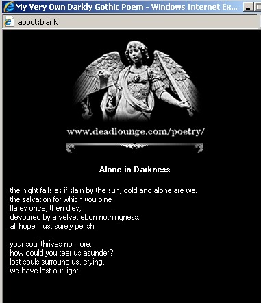 Icarus... the Santa Fe Public Library Blog: Spooky Poetry Made Easy