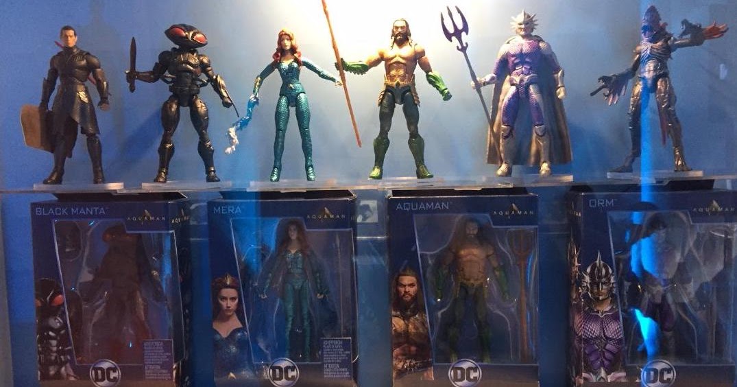 SDCC 2018: Here's the AQUAMAN Movie Figures in Mattel's Elaborate Booth ...