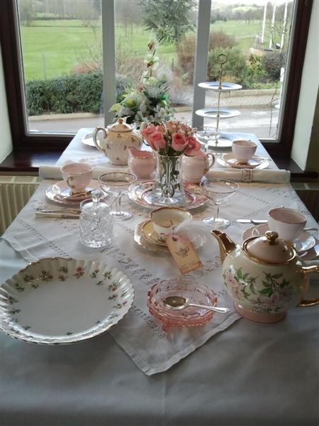 Lori and Tim in the UK: High Tea, Matlock, and Gantham