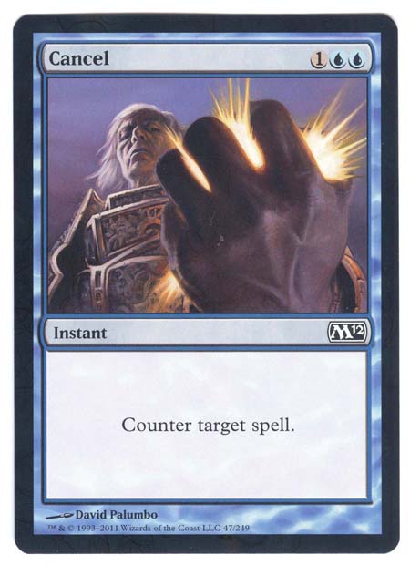 Magic the Gathering Adventures: M12 Blue non-creatures 1 of 2