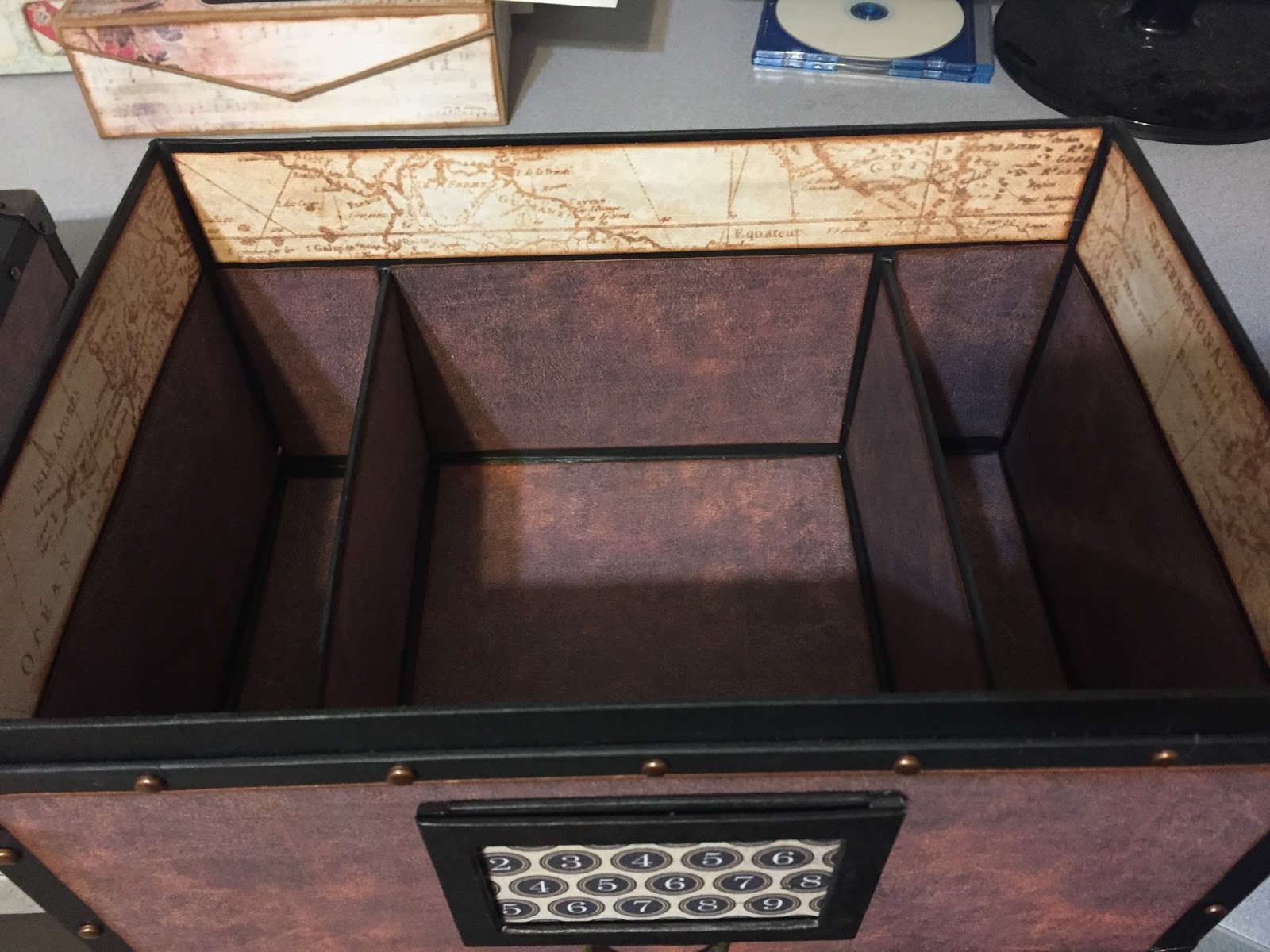 Deb's Crafty Side: Monograph Box