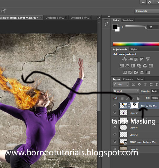 Tutorials Photoshop:Teknik Masking - Borneotutorials.blogspot.com