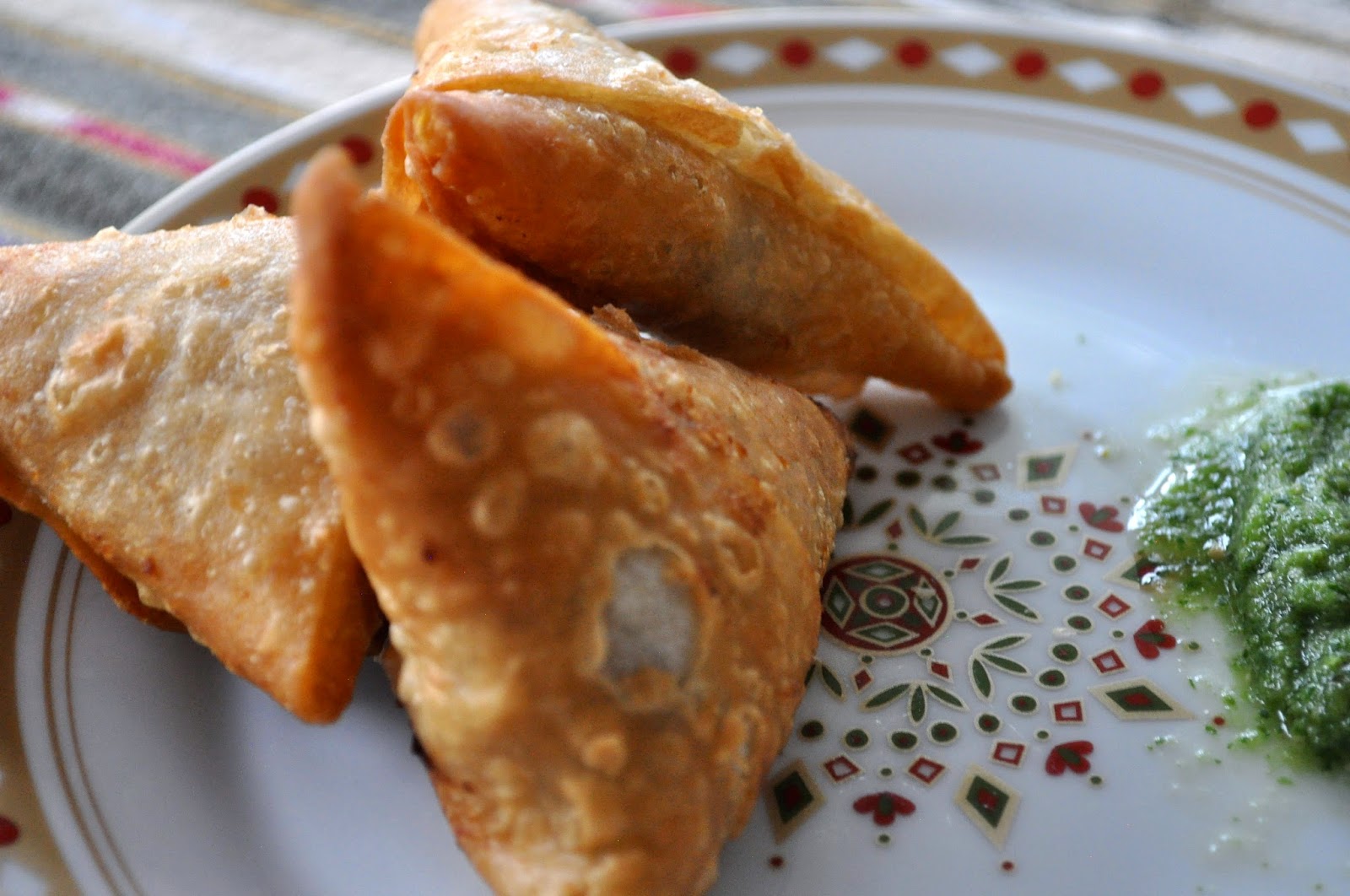Cooking with Meena: Samosas made with uncooked flour tortillas