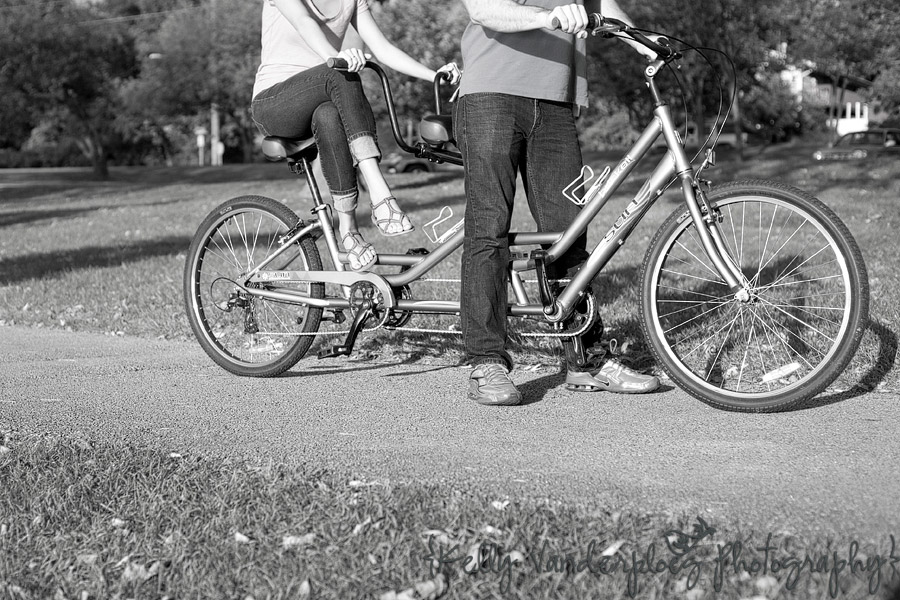 The Vander"blog": A bicycle built for two.