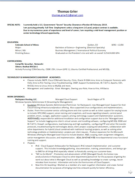 Windows Systems Administrator Sample Resume Format in Word Free Download