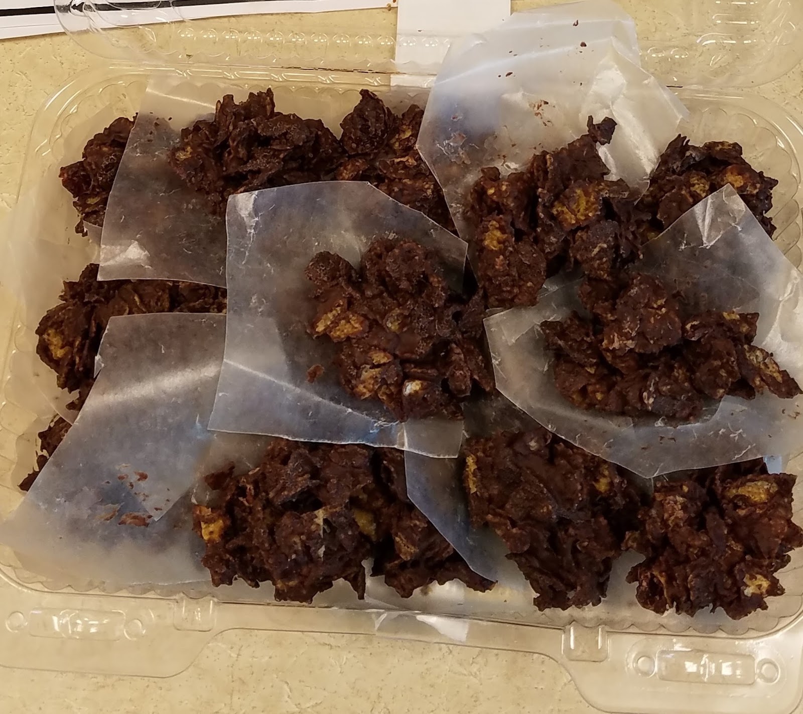 Franklin Public Library's Recipe Collection: English Chocolate Crisps