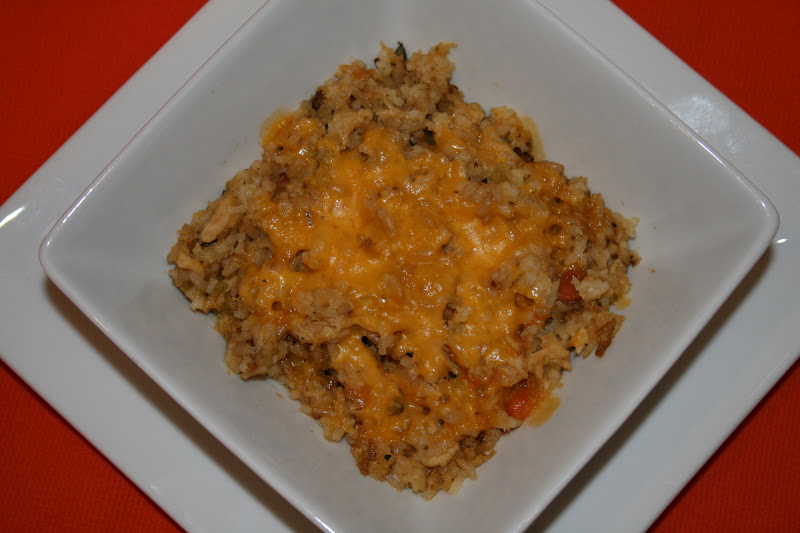 All Betz Off: Cheesy Wild Rice and Chicken Casserole