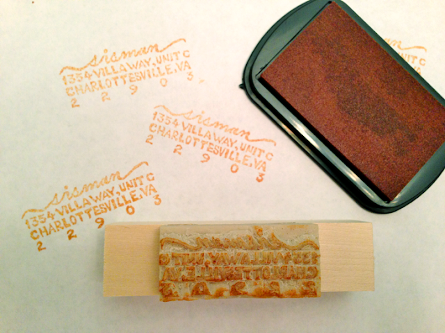Simply Handwritten: DIY Carved Calligraphy Stamp » Limefish Studio
