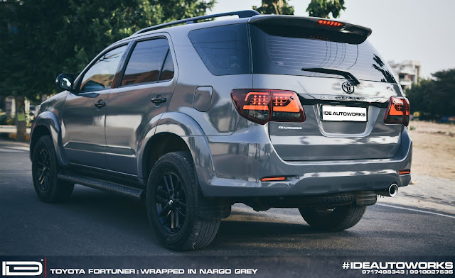 NARDO GREY: Toyota Fortuner Full Wrap | IDE Autoworks