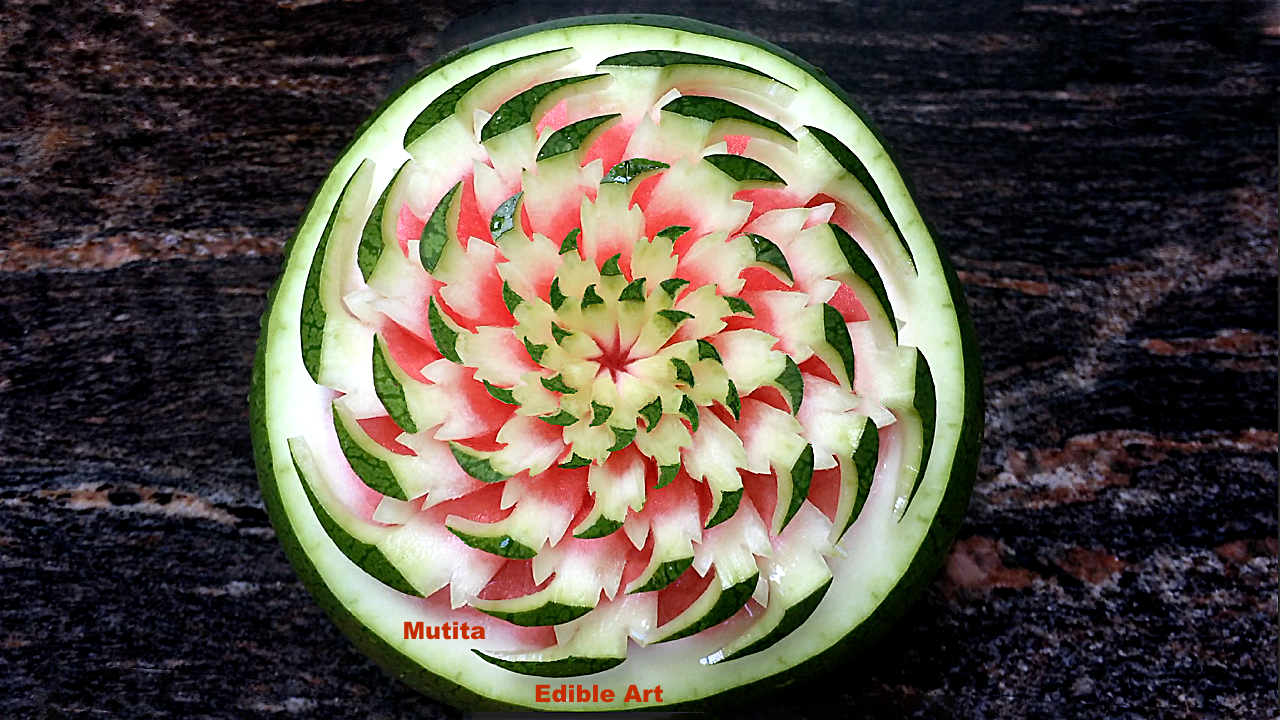 The Best Simple Art Of Fruit And Vegetable Carving Videos Designed By ...