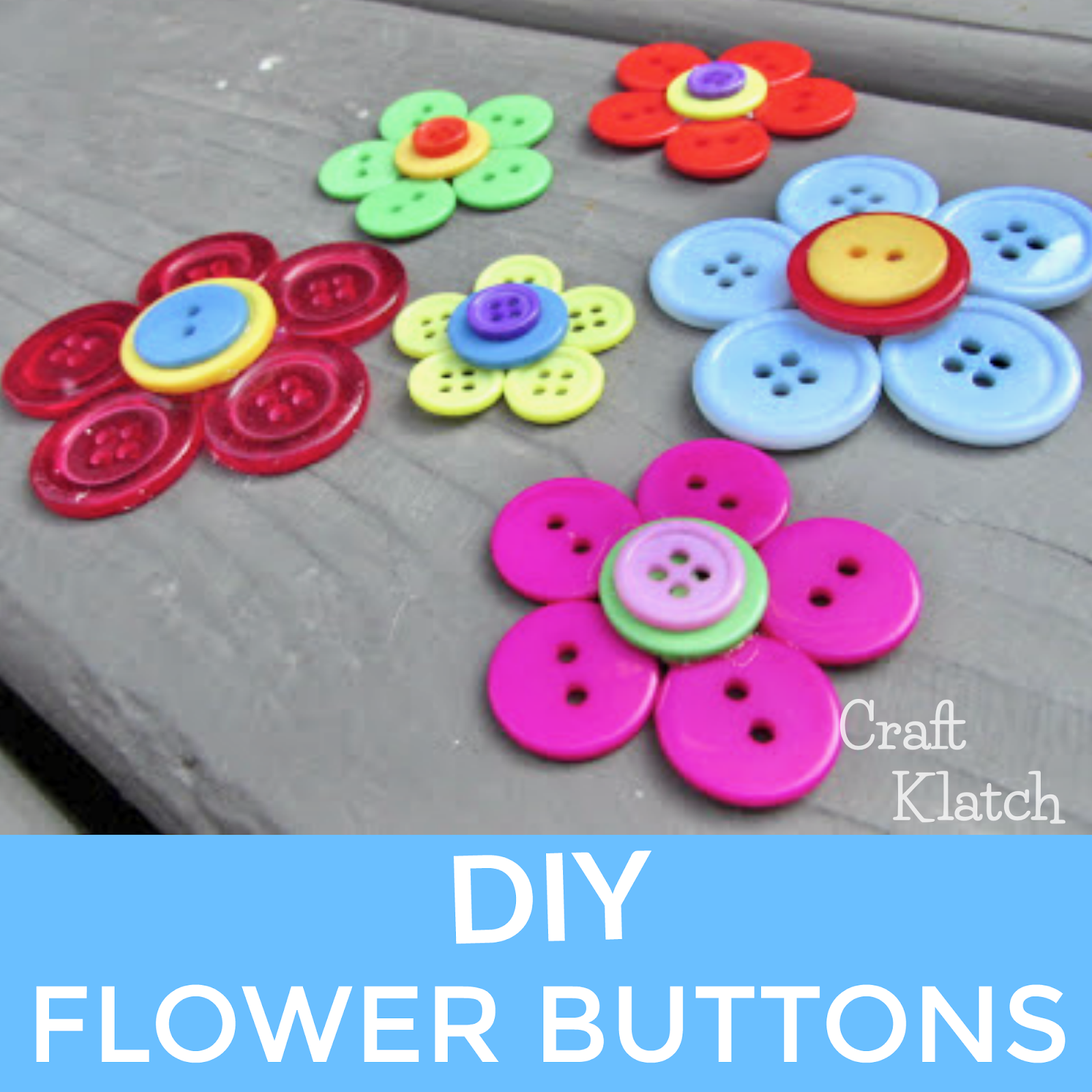 Craft Klatch Button Flowers Craft Tutorial craft-klatch-button-flowers-craft-tutorial